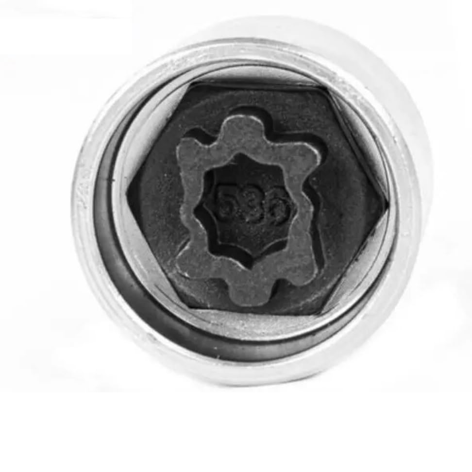 M&S Security Master Anti Theft Car Locking Wheel Nut Bolt Key ...