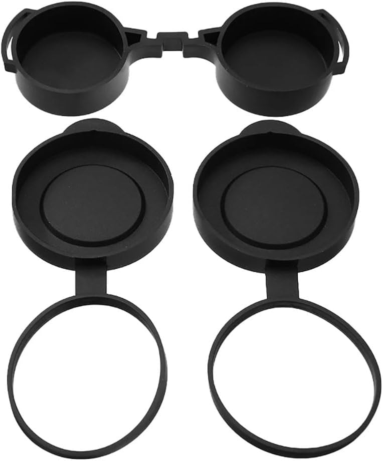 Amazon.com : Binoculars Protective Rubber Objective Lens Caps Binocular ...