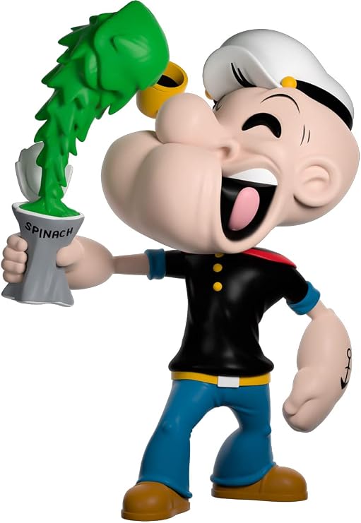 Amazon.com: Popeye 5 Inch Vinyl Figure - Youtooz Popeye Collection ...