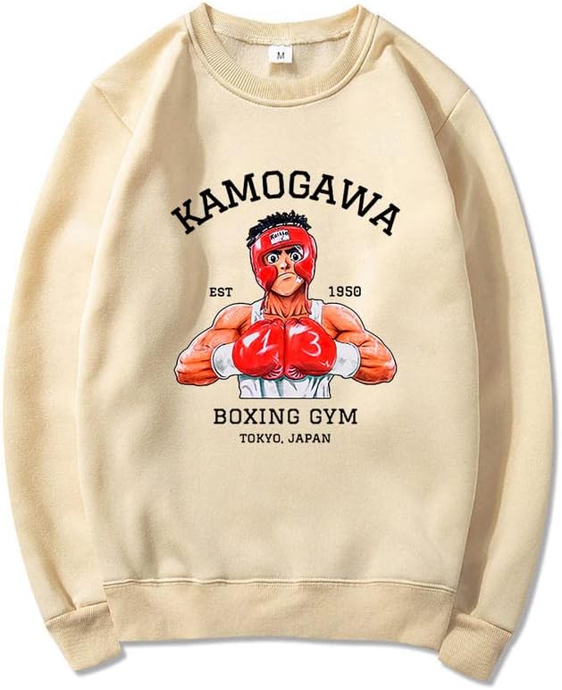 Anime Hajime No Ippo Kamogawa Boxe Gym Sweats À Capuche Hiver Hommes ...