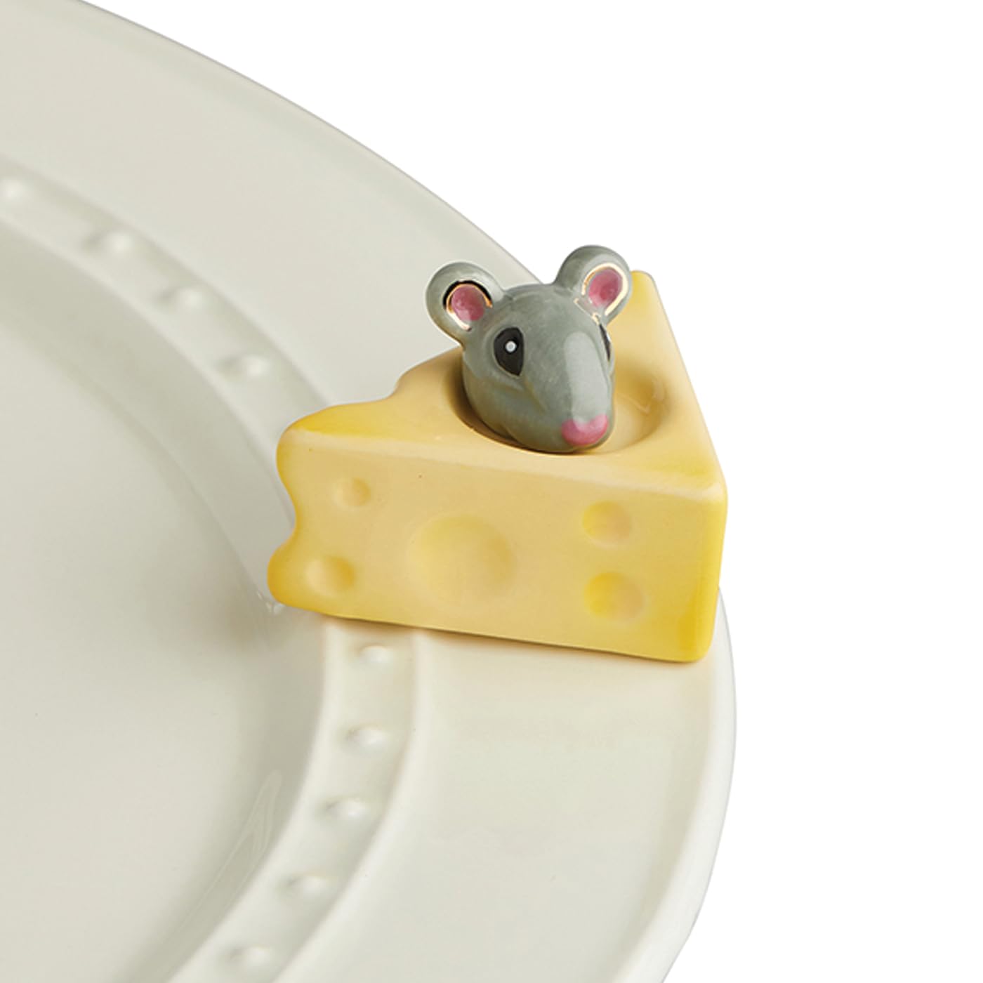 Amazon.com: Nora Fleming Hand-Painted Mini: Cheese, Please (Mouse and ...