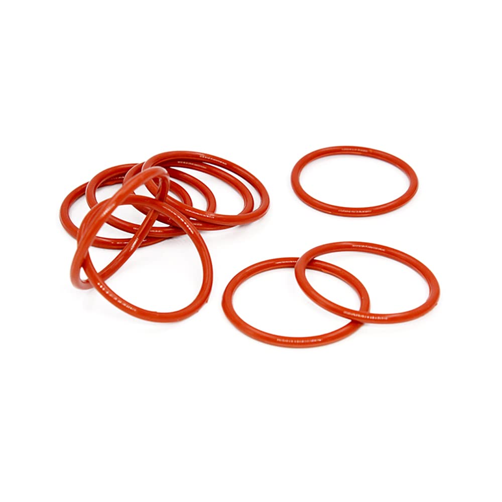 Red VMQ Silicone O-ring 2.5mm Red Vmq Silicone O-rings - Custom Sizes ...