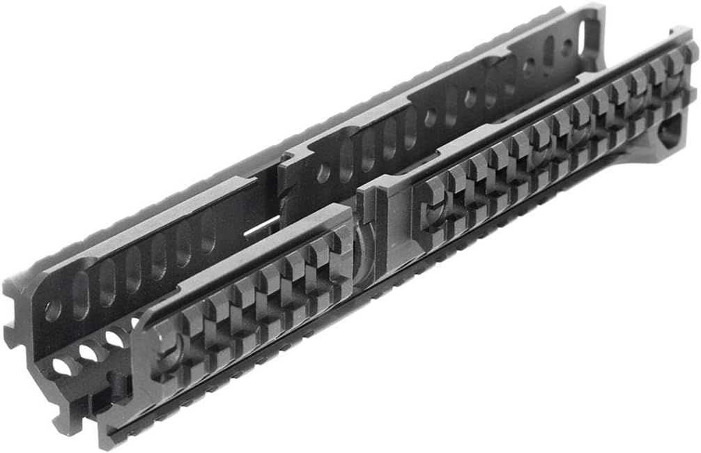 Airsoft 5KU CNC Aluminum 254mm B30 Style Long Lower Handguard Rail For ...