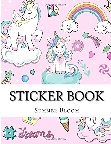 Sticker Book: Sticker Books For Girls 3-5, 4-8, Sticker Book for Kids ...