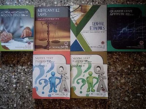 ICAI CPT Complete Study Materials (Books + Model Test Papers) : Amazon ...