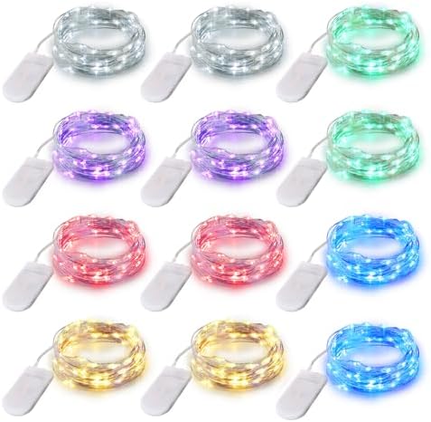 Amazon.com: LE Bundle - 33 ft 100 LED Plug in Fairy Lights & 3.3 ft 20 ...