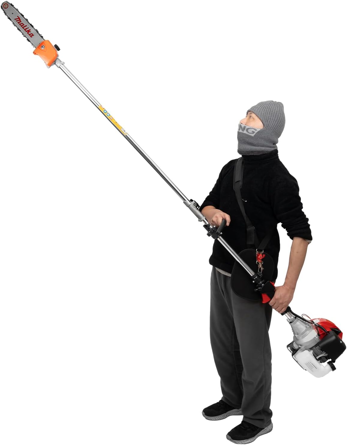 Amazon.com: 42.7CC 2 Stroke Gas Powered Pole Saw Tree Pole Pruner ...