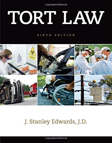 By J. Stanley Edwards - Tort Law (6th Edition) (2015-01-16) [Paperback ...