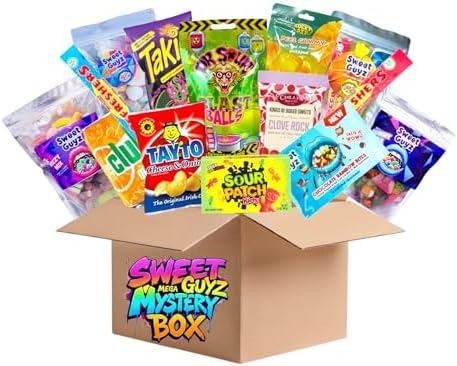 SWEET GUYZ Mega Mystery Sweet Box | Sweets Retro Treats Chocolate ...