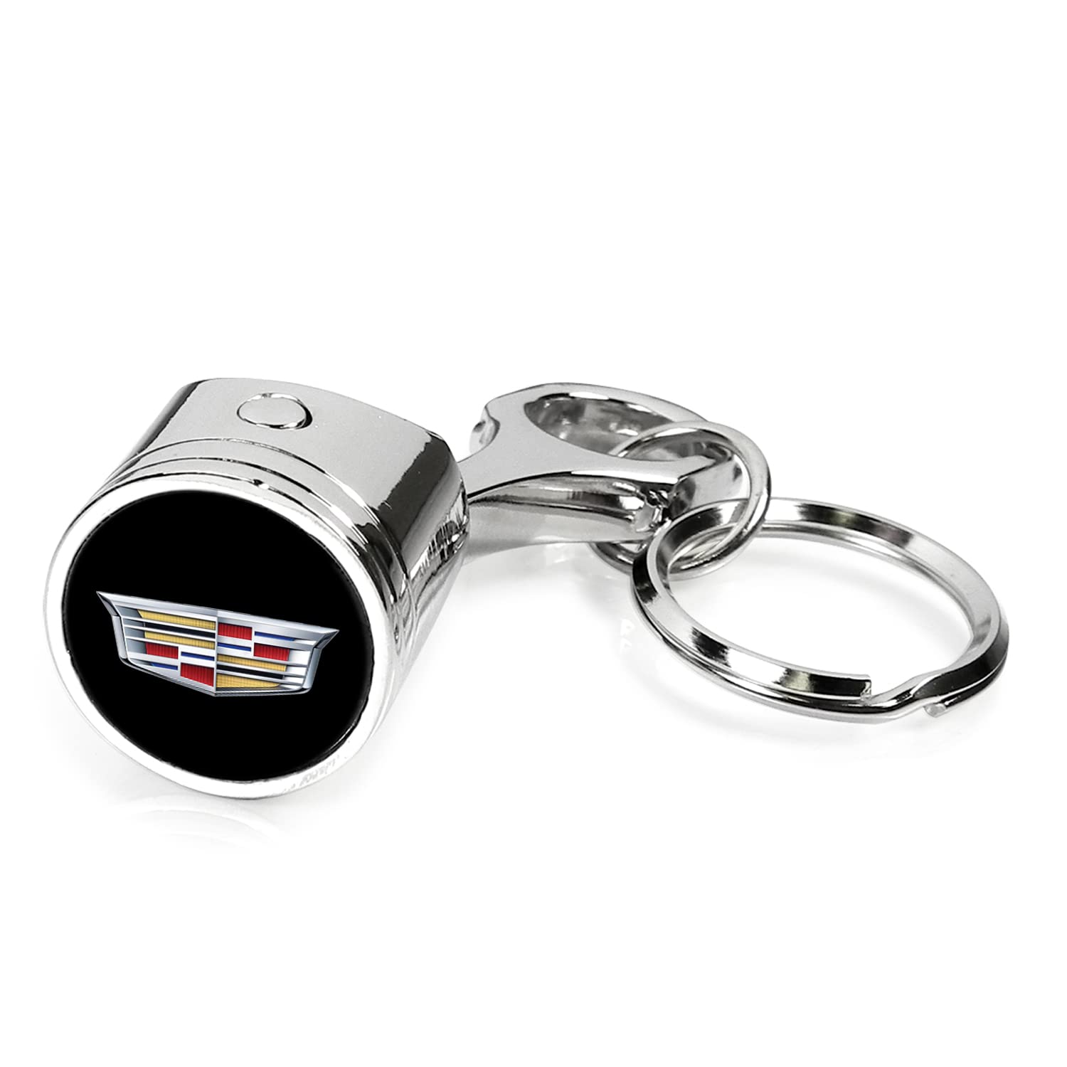 Amazon.com: iPick Image for Cadillac Crest Logo Engine Piston Style ...