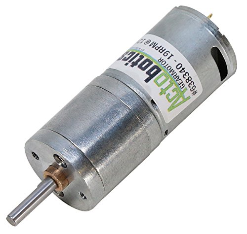 19 RPM 6-18V Econ Gearmotor: Amazon.com: Tools & Home Improvement