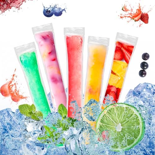 Wassereis Tüten, 120 Pack Wassereis Formen, Wassereis Selber Machen ...