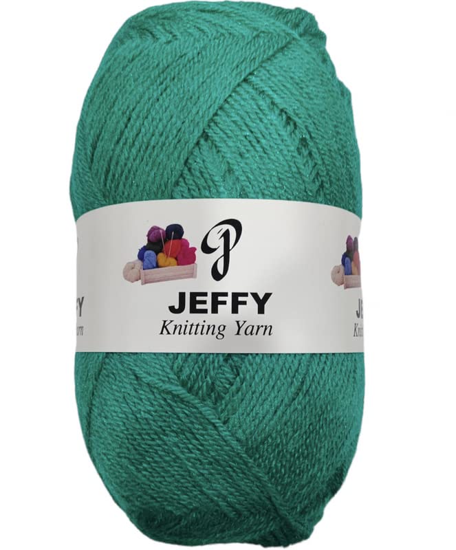 JEFFY Chirag ferozi (400 gm) Wool Ball Hand Knitting Wool/Art Craft ...