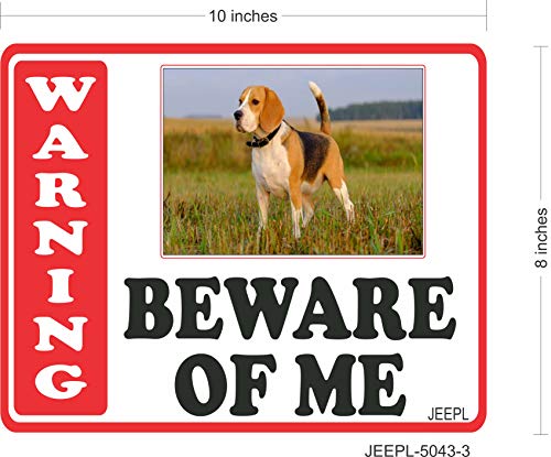 Buy JEEPL-BE WARE OF DOG SIGN BOARD | Warning Sign Board |Duty Sign ...