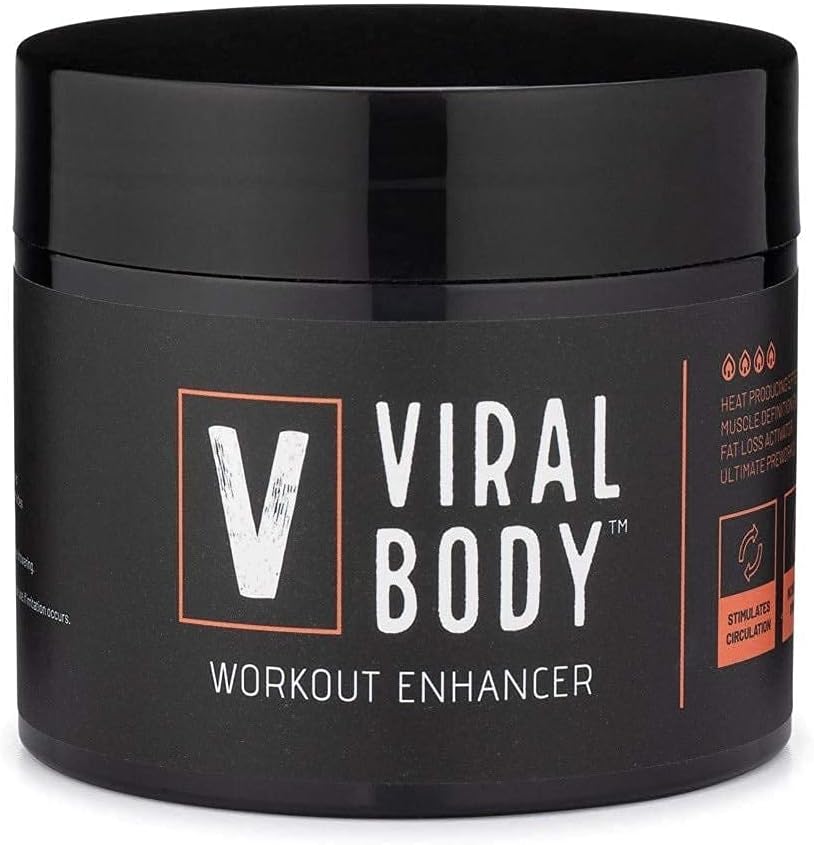 Amazon.com: Viral Body Workout Enhancer Sweat Cream, 5 Ounce Jar ...