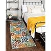 Amazon.com: Wonnitar Tropical Washable Runner Rug 2x6, Non-Slip ...