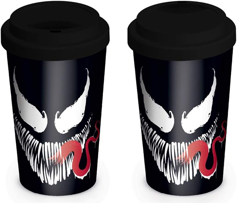Amazon.com: Marvel Comics MGT25084-Multi Coloured-12oz/340ml Venom ...