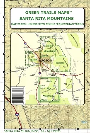 Santa Rita Mountains (Hiking / Mountain Biking / Equestrian Trails ...