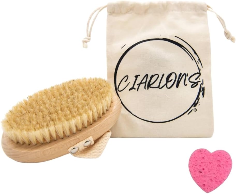 CIARLON’S Spazzola Corpo a Secco Setole Naturali | Spazzola ...
