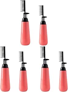 Amazon.co.jp: 6pcs Beauty Dropper Tint Home for Comb, Bottle, Comb ...