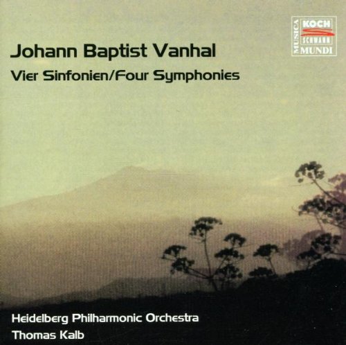 Amazon.com: Vanhal: Four Symphonies - d1, A4, g1, F3: CDs & Vinyl