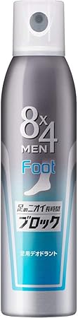 Amazon | 【花王】8x4メンフットスプレー 135g ×5個セット | 花王(Kao) | デオドラント・制汗剤 通販