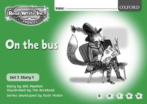 Read Write Inc. Phonics: Green Set 1 B/W Storybooks: Mixed Pack of 10 ...