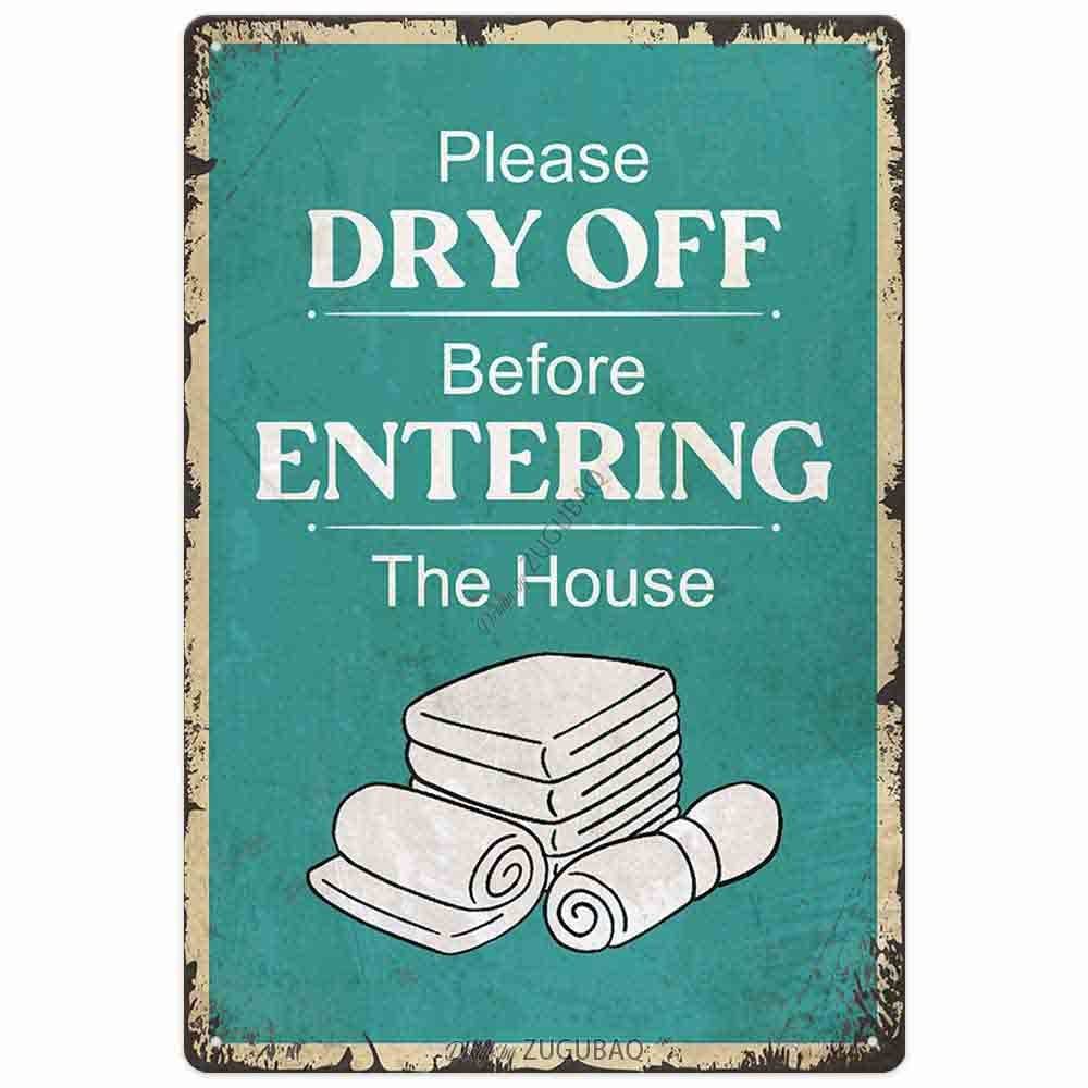 Amazon.com: Swimming Pool Sign Decor, Pool Decorations Outdoor-Please ...