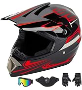 Amazon.com: CARTMAN Adult Dirt Bike Helmets Motocross ATV Dirtbike ...