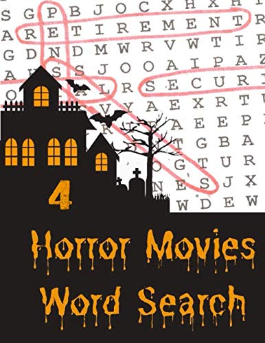 Horror Movies Word Search (vol.4): Over 60 Themed Large Print Puzzles ...