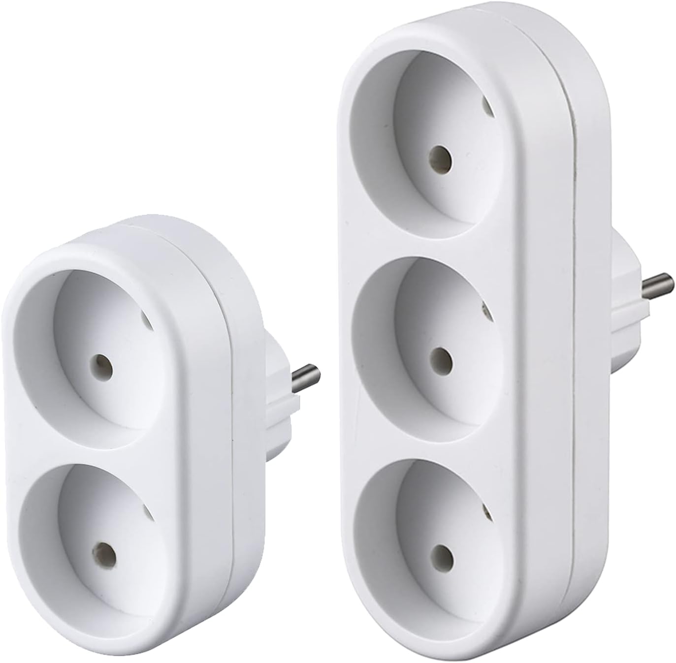 Multiprise Murale*2，Triplette Electrique, Double Prise Et Triple ...