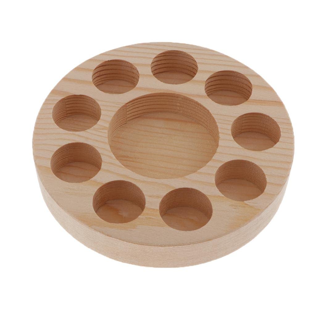 Fashion My Day® Wooden Essential Oil Display Stand Rack Organizer Shelf ...