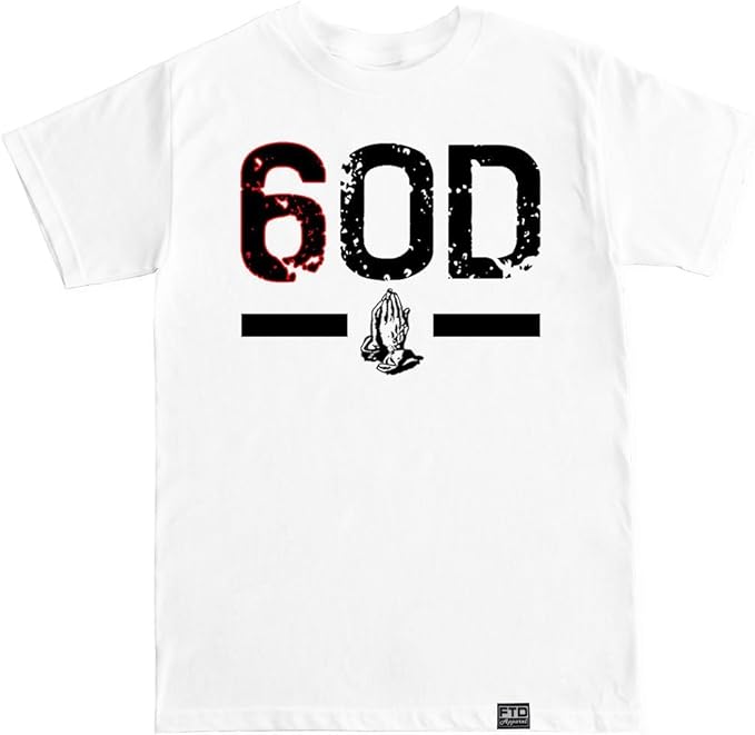 Drake 6 god Tshirt (Small) White | Amazon.com