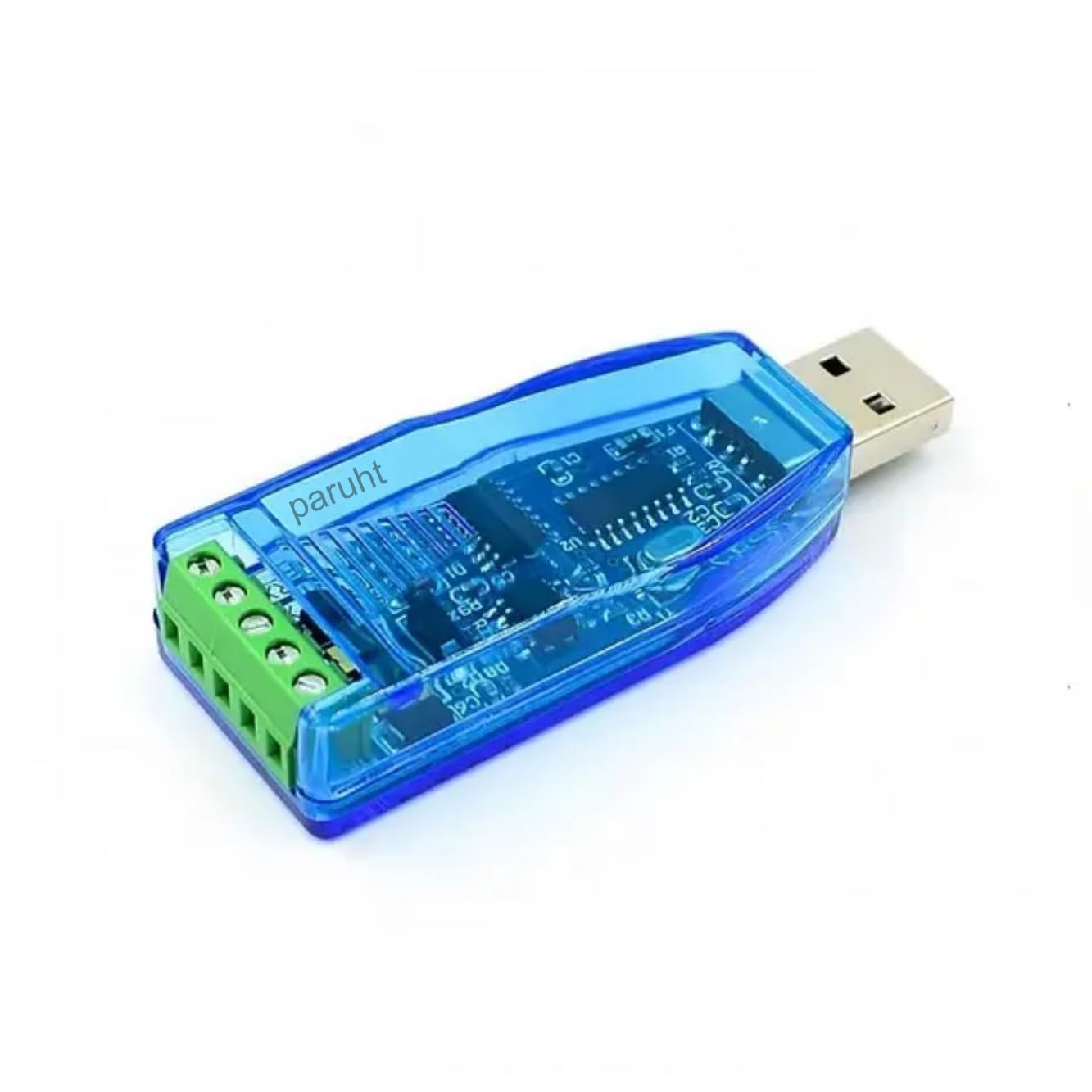 PARUHT USB to RS485 Serial Adapter, CH340/341, 5 Pin RS-485 Converter Module Board, Blue ...