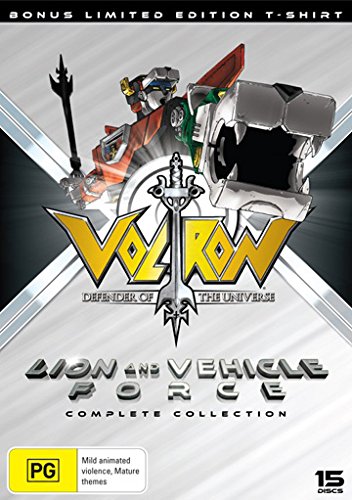 Amazon.com: Voltron Defender Of The Universe Complete Collection 15-DVD ...