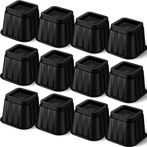 Amazon.com: Ecally Furniture Risers Adjustable Bed Risers Desk Leg ...