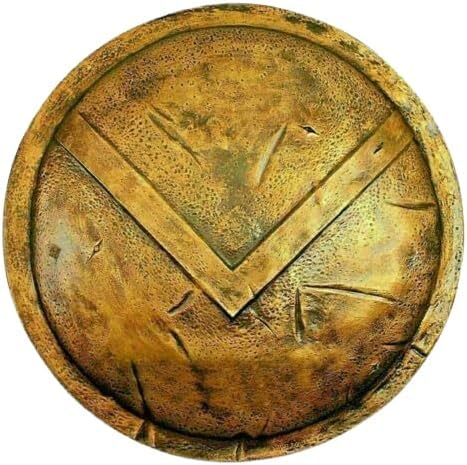 Amazon.com: FICUS GIFT Antique Spartan Shield 24'' King Leonidas 300 ...