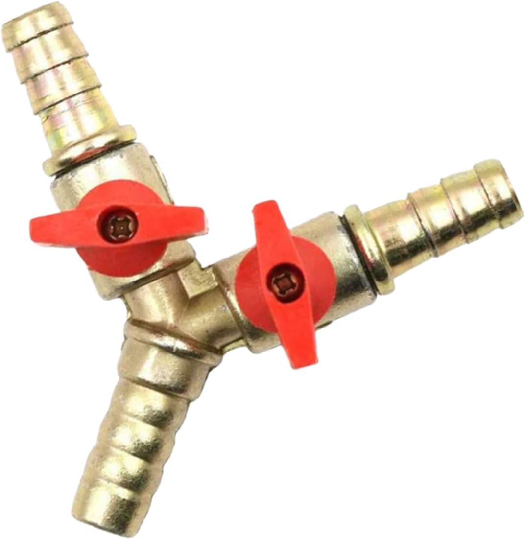 Amazon.com: 3 Way Valve Hose Connector 3/8"(10mm) Y Shape Valve ...
