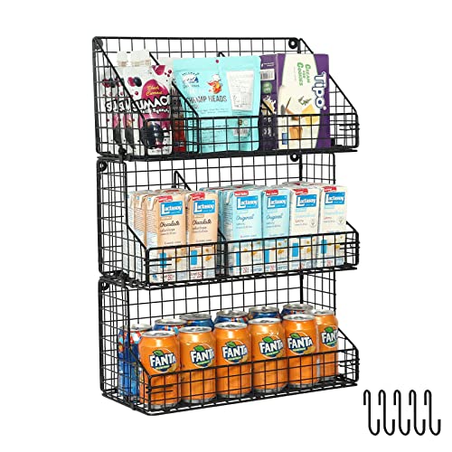 Snapklik.com : 3 Tier Stackable Snack Organizers