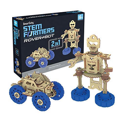 Buy E-Chariot Stem Formers Rover Bot 2 in 1 Converting Car to Robot ...