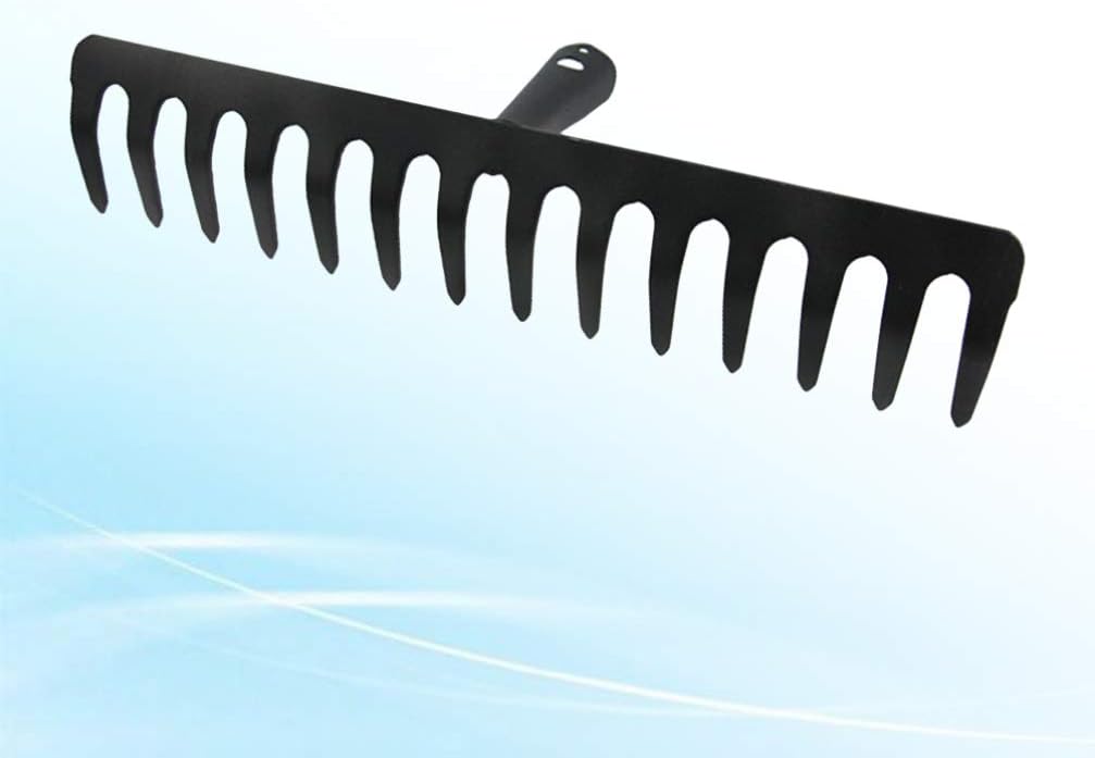 ULTECHNOVO rakes for lawns rake Tool Metal Lawn rake Leaf Scoops Hand ...