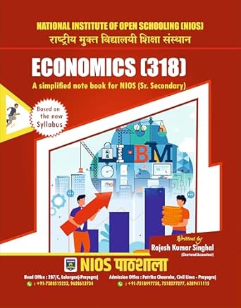 NIOS Economics Book class 12 (Nios Senior Secondary) : Rajesh Kumar ...