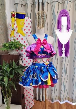 Amazon.co.jp: TKSYS☆ Aikatsu Kanzaki Mitsuki Cosplay Costume + Wig ...