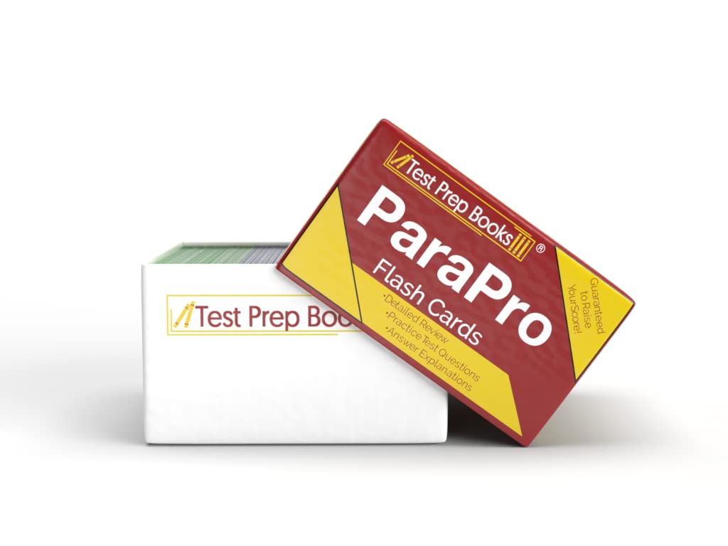 Snapklik.com : Paraprofessional Study Cards: ParaPro Assessment Prep 2023-2024
