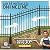 Amazon.com : Fencer Wire 76FT Heavy Duty Pinnacle Fence Barrier Kit ...