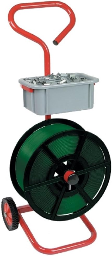 Heavy Duty Strong Metal Mobile Trolley Cart Stand On Wheels For Pallet ...