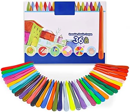 YPLUS Crayons de Cacahuètes pour Les Tout-Petits, 24 Crayon de Couleurs ...