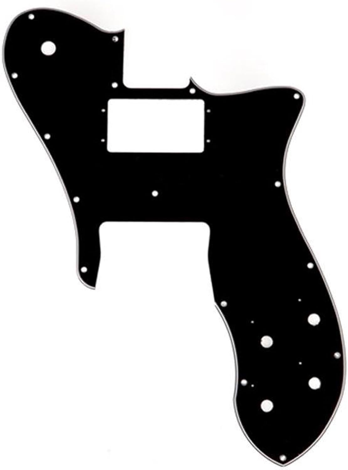 Fender® 72 CUSTOM TELECASTER® PICKGUARD - BLACK - Pickguard for 72 ...