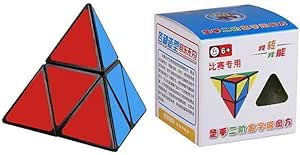 Amazon.com: DailyPuzzles Shengshou Pyramorphix 2x2 Speed Cube : Toys ...