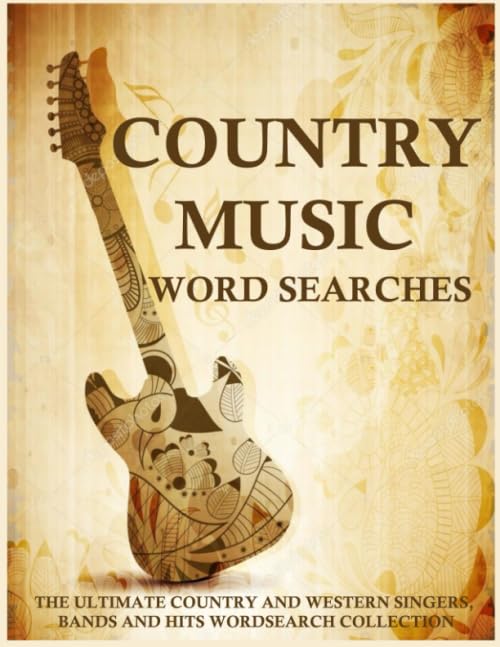 Country Music Word Searches: The Ultimate Country and Western Singers ...